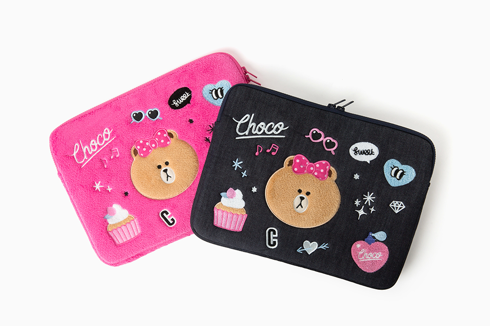 LINE FRIENDS Laptop Sleeve 13" - Notebook Zipper Case Bag for MacBook ...