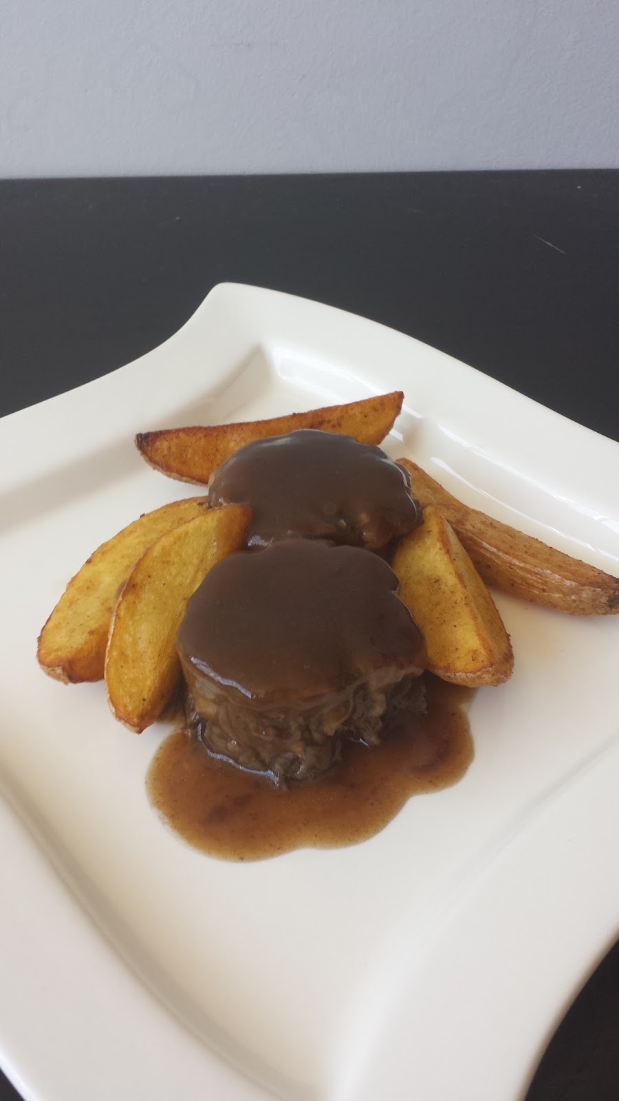 Pecho de ternera asada.