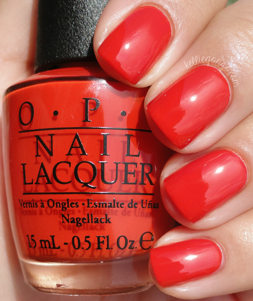 KellieGonzo: OPI Mustang Collection 2014 Swatches & Review