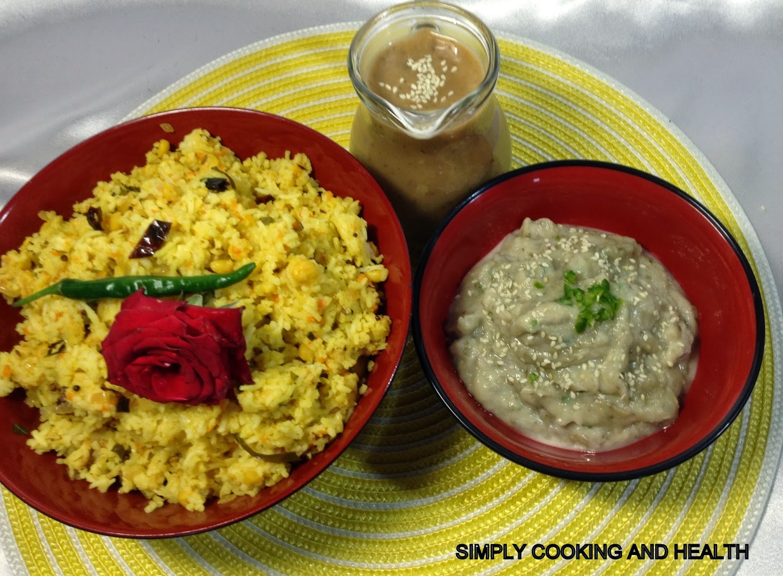 Simply Cooking and Health: Unusual tamarind fried rice with vegetables