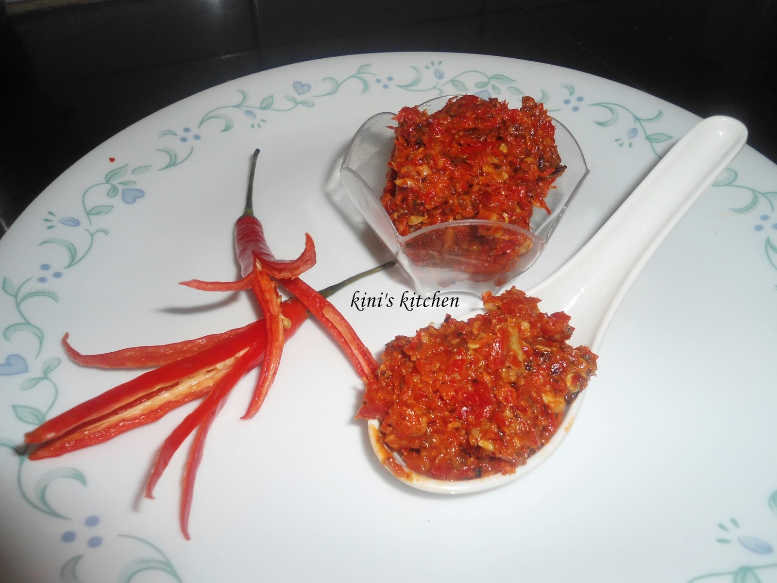 Ranjaka (red chilli chutney)