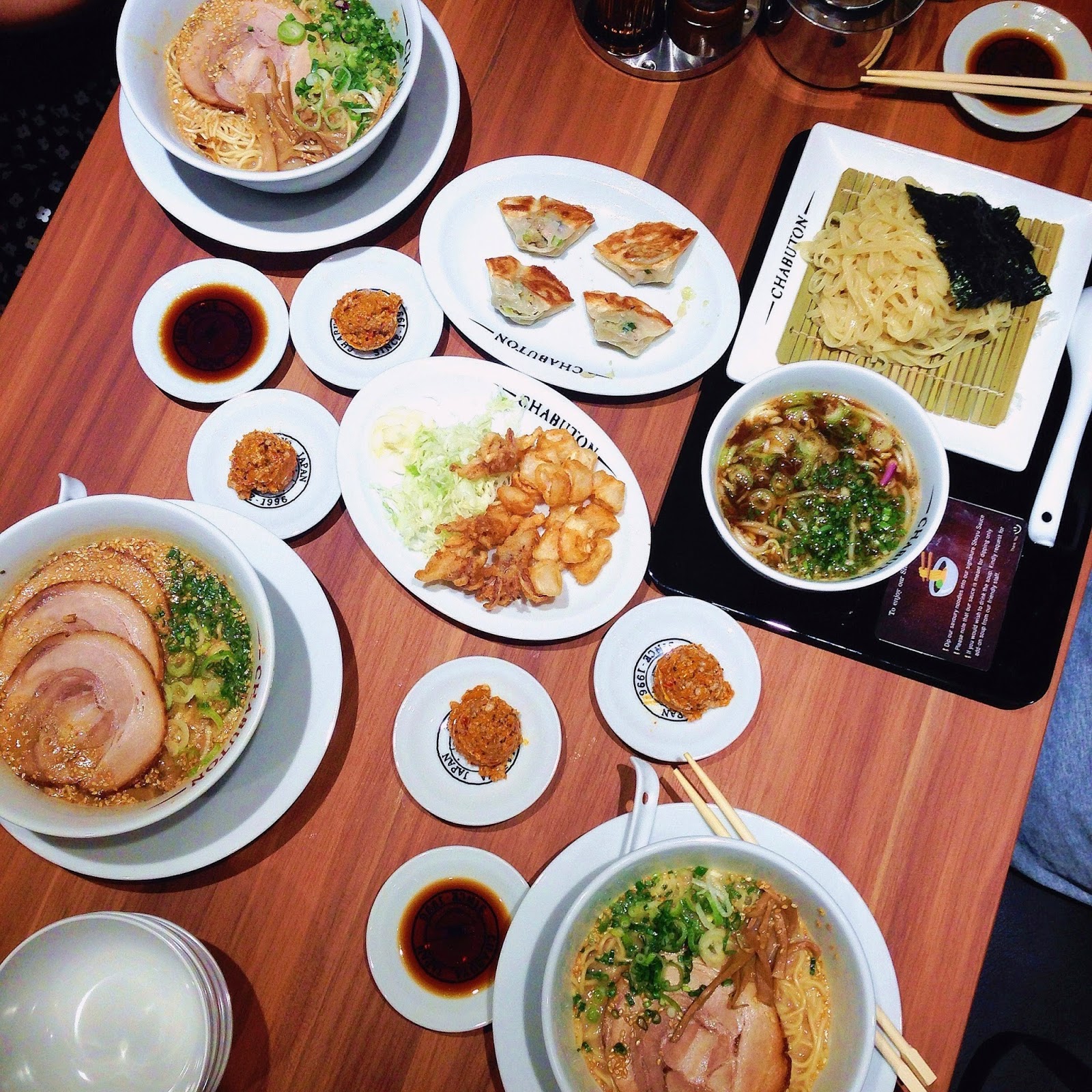 Chabuton Ramen Open Its First Outlet in Singapore! | JACQSOWHAT: Food ...