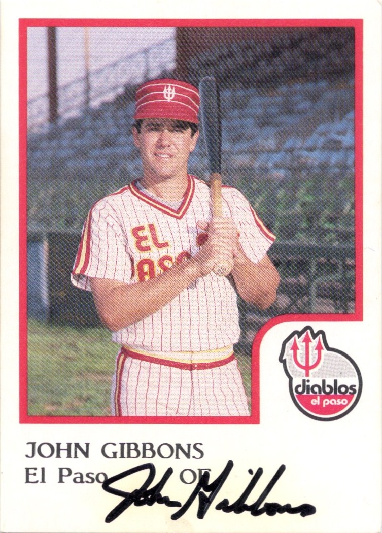 1986 PROCARDS PROJECT: JOHN GIBBONS