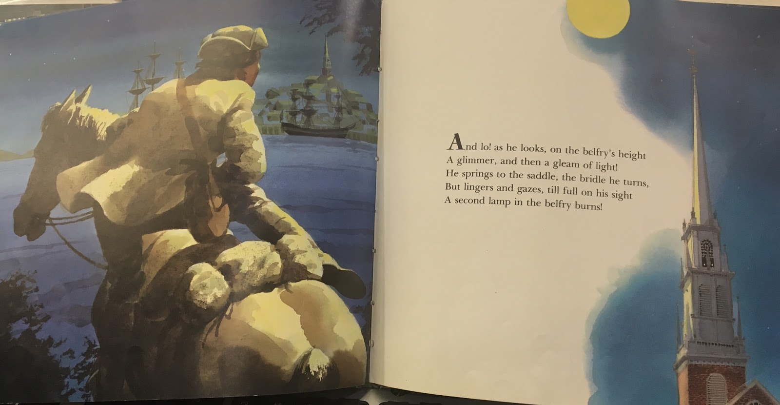 My View From the Stacks: Paul Revere's Ride by Henry Wadsworth ...