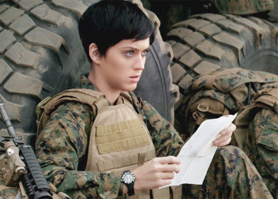 Katy Perry: "In shape" and "trained" for new video