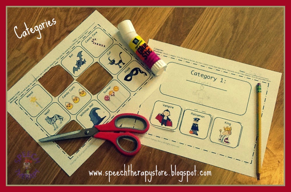 Speech Therapy: Happy Almost Halloween!