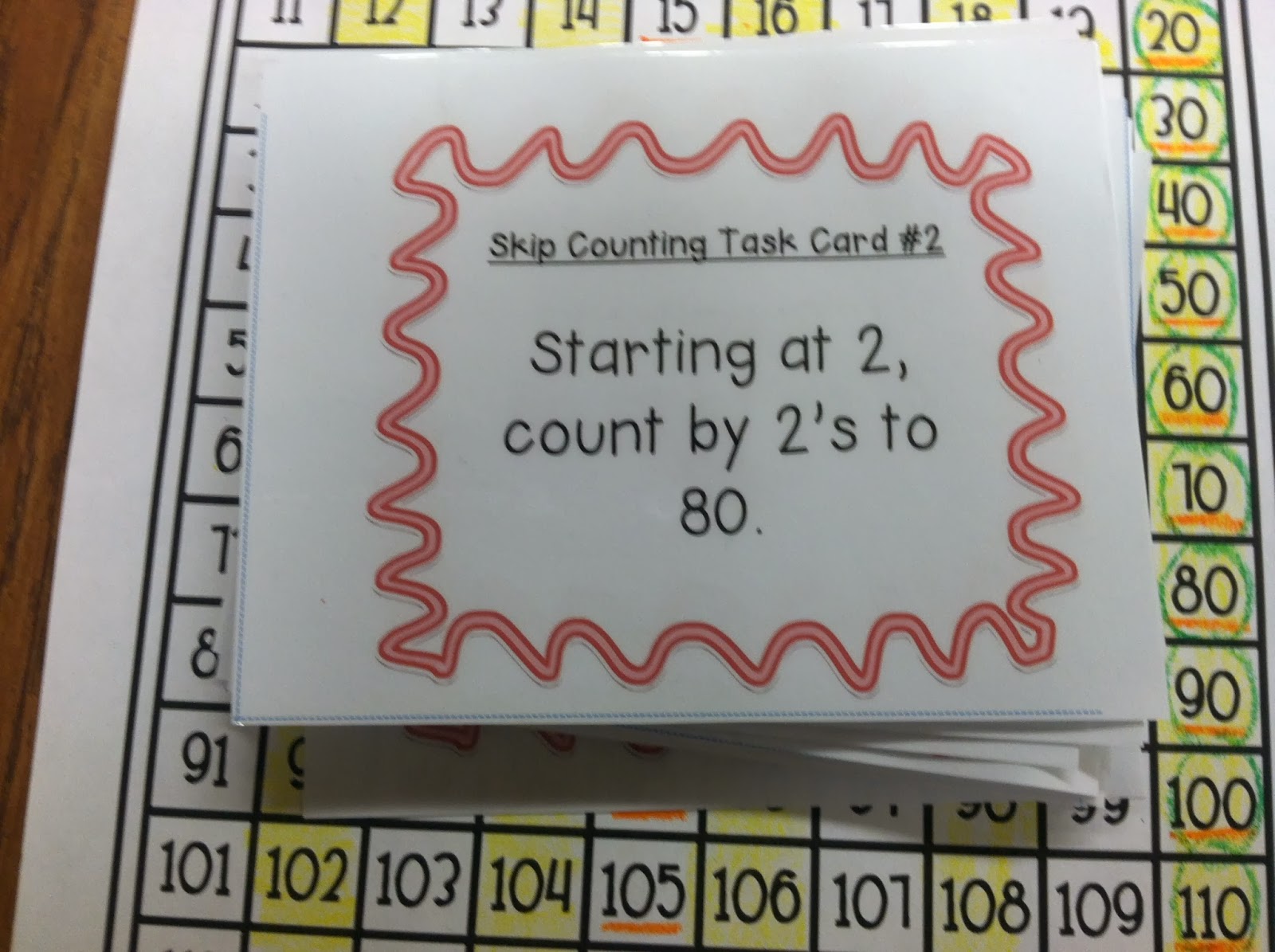 Team J's Second Grade Fun: Skip Counting Activities and Stations