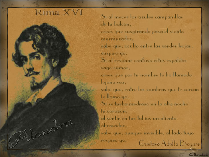 El Canto de la Alondra: Gustavo Adolfo Bécquer.