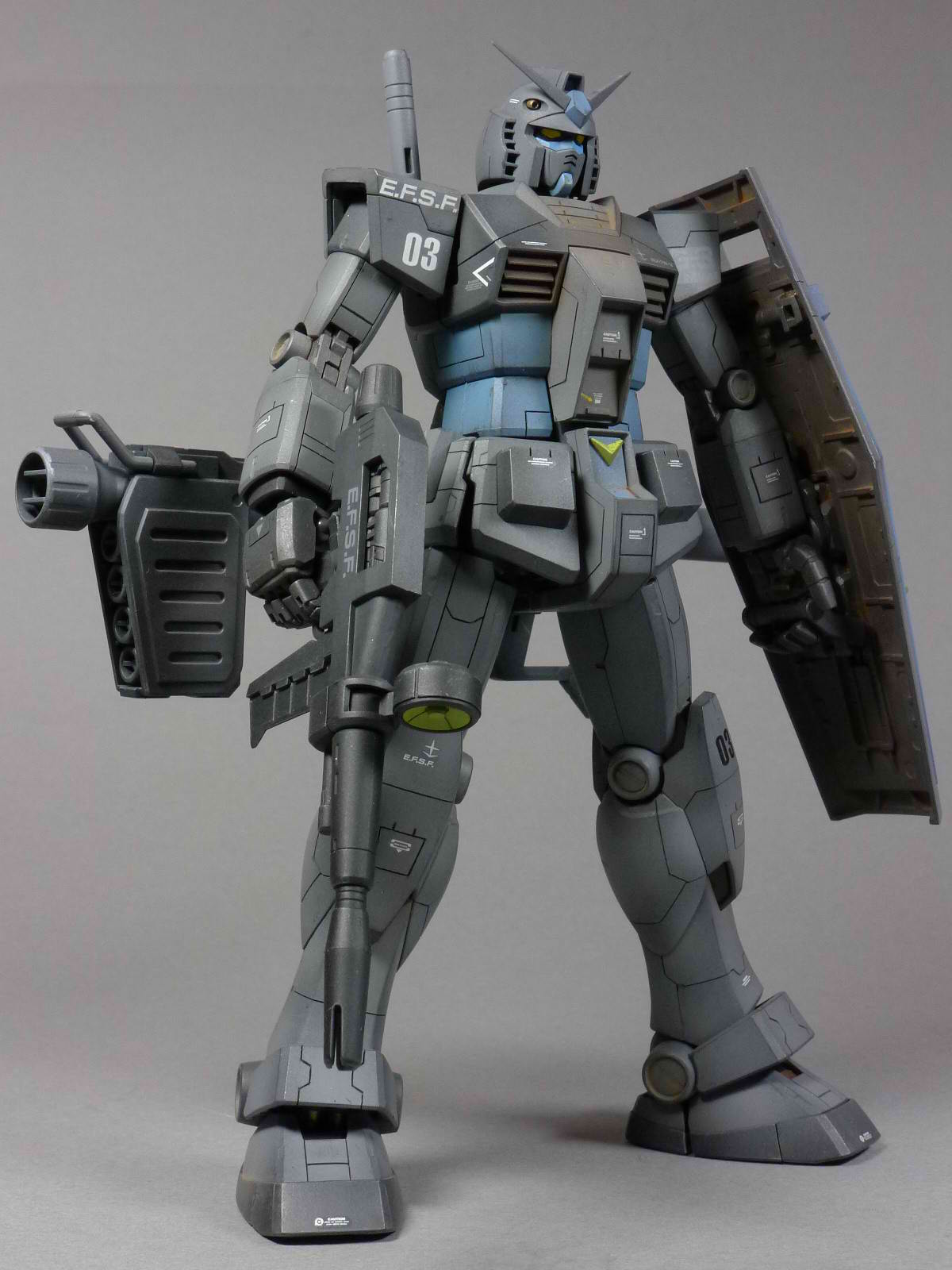 GUNDAM GUY: MG 1/100 RX-78-3 GUNDAM (G3-GUNDAM) - Painted Build