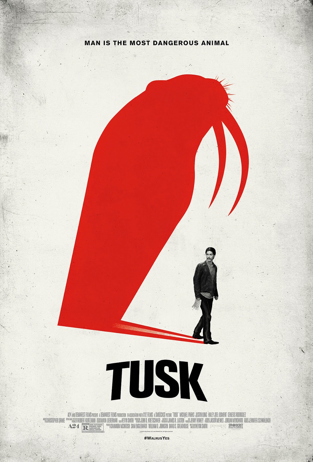 Tusk nuevo poster y primeros clips para lo nuevo de Kevin Smith