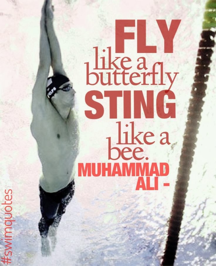 Fly like a butterfly Sting like a bee - Muhammad Ali ~ God is Heart
