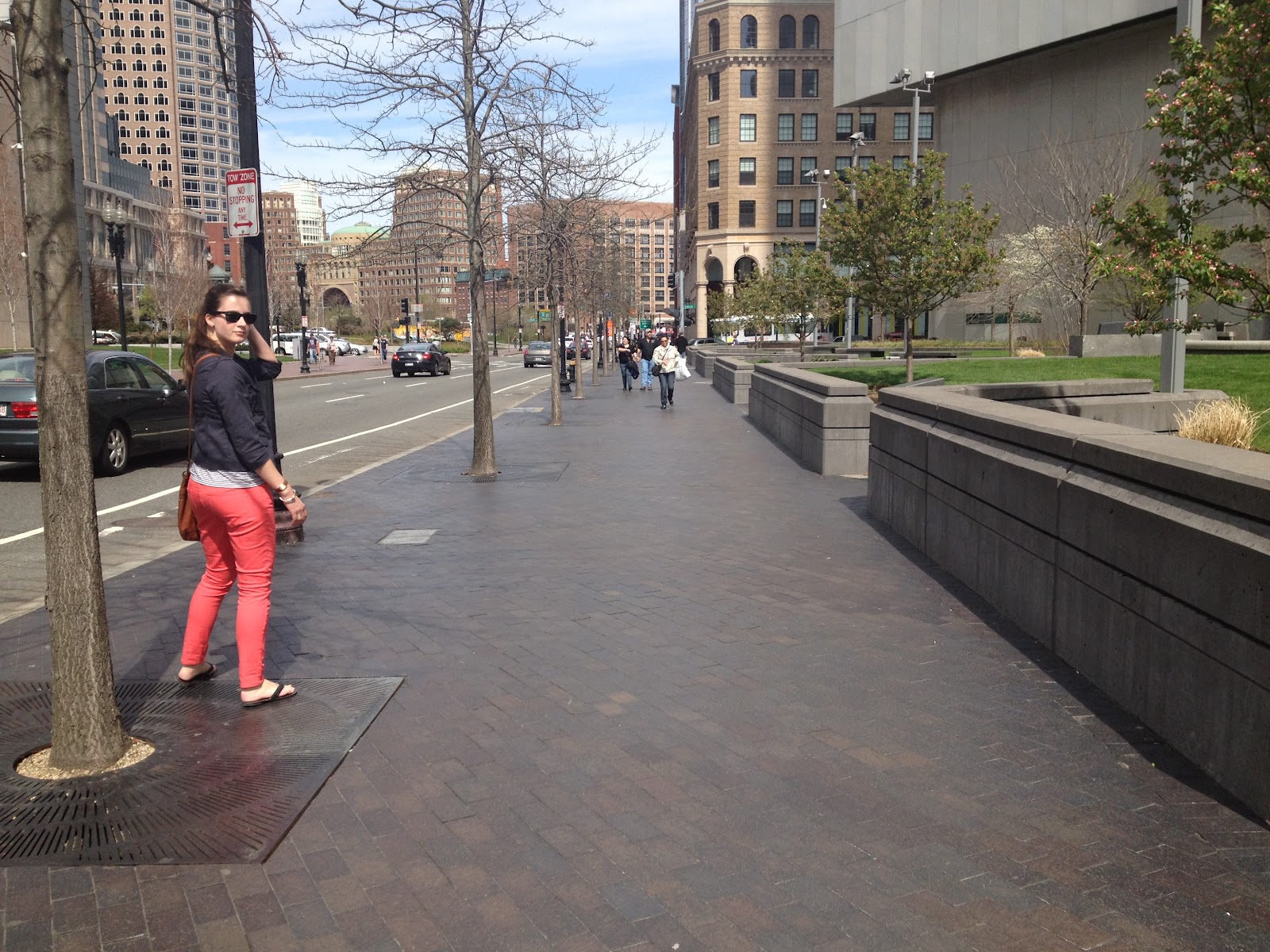 Calm Streets Boston: Sidewalk Buffer Zones