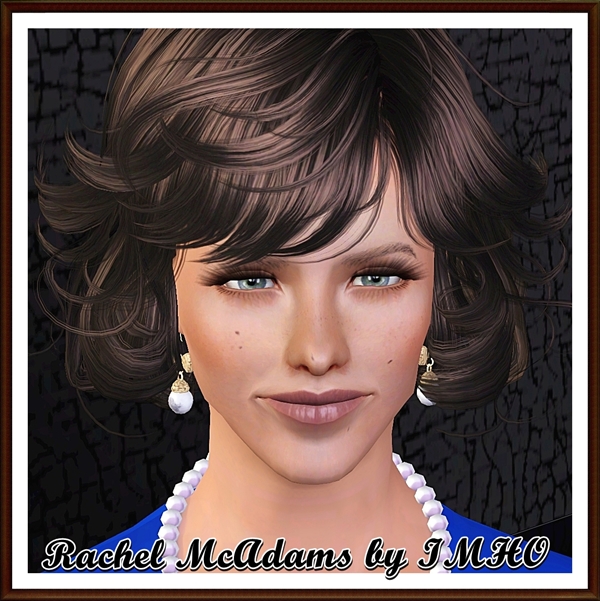 IMHO sims: Rachel McAdams sim TS3 by IMHO