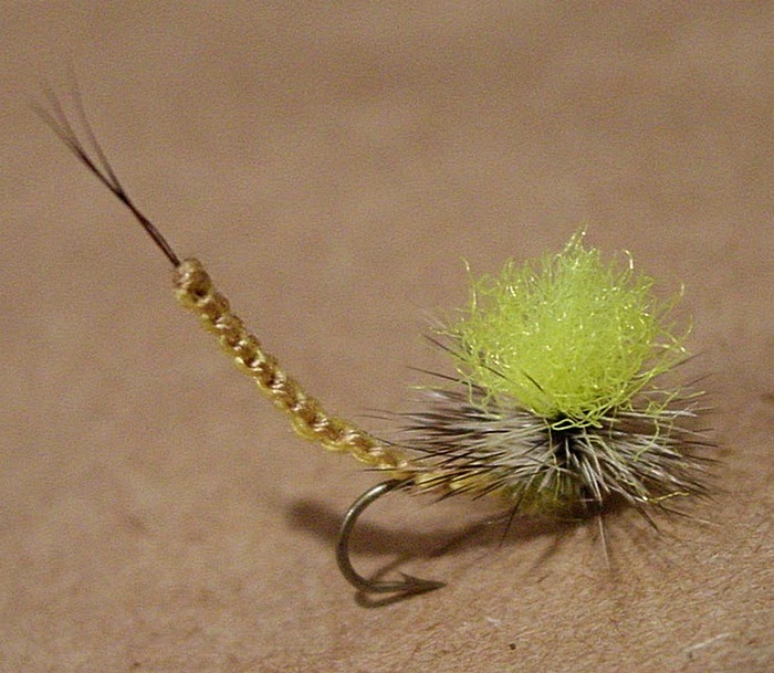 Tradd's Flies: Extended Woven Body Mayfly