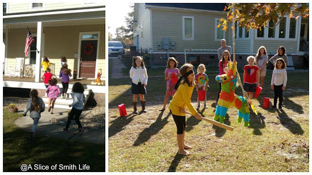 A Slice of Smith Life: Pinata Cake and Adventure Time Birthday Party
