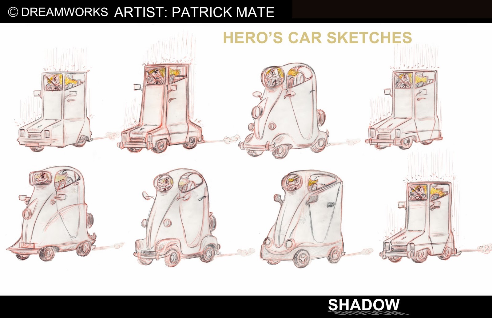 PATRICK MATE Character Design Portfolio