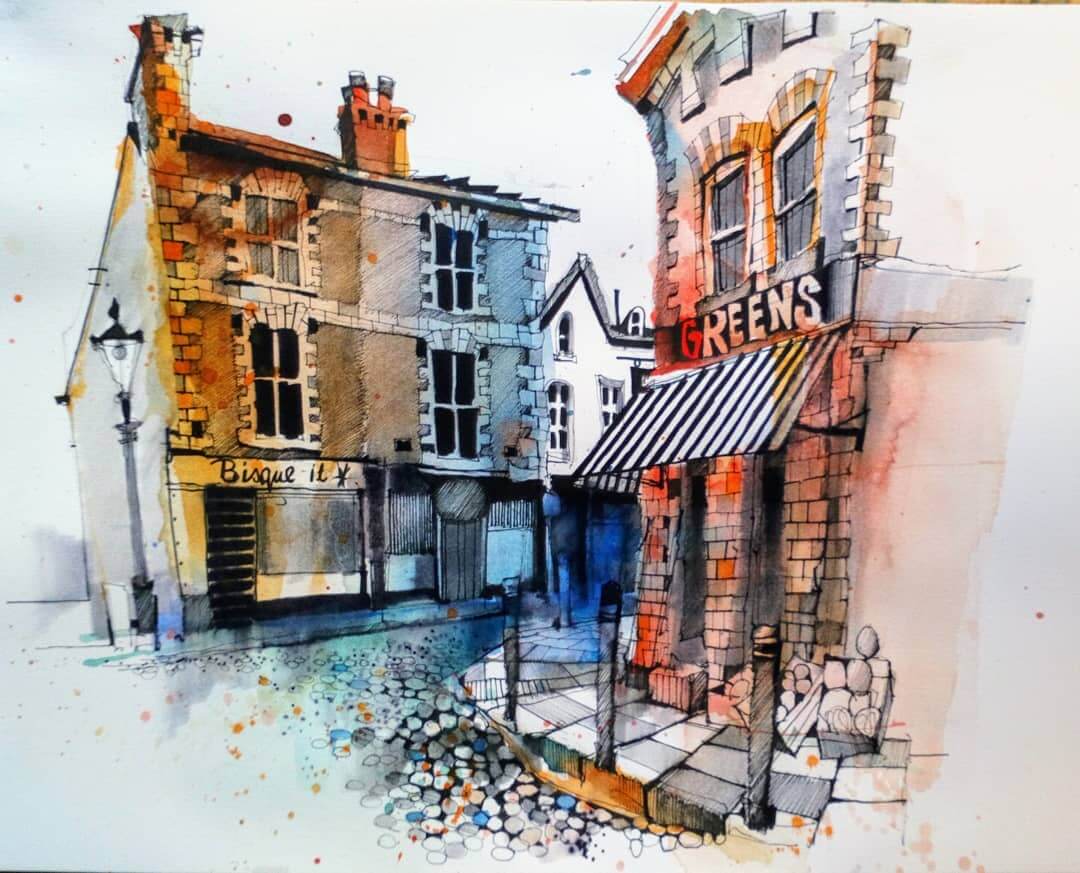 Design Stack: A Blog about Art, Design and Architecture: Urban Sketches ...