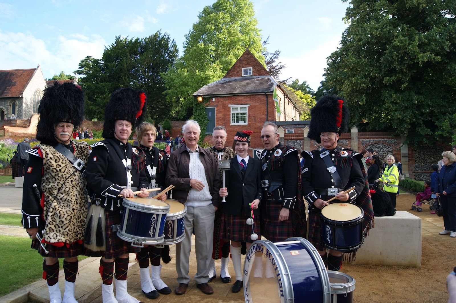 Isobel Ballsdon: The Olympic Torch in Caversham Court