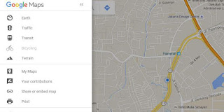 Tampilan Baru Google Maps ~ AXcyber