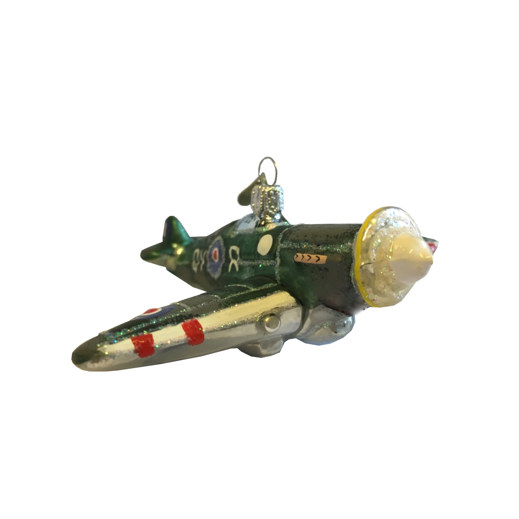 Satchel: Bombki WWII Anniversary Spitfire Christmas Tree Decoration