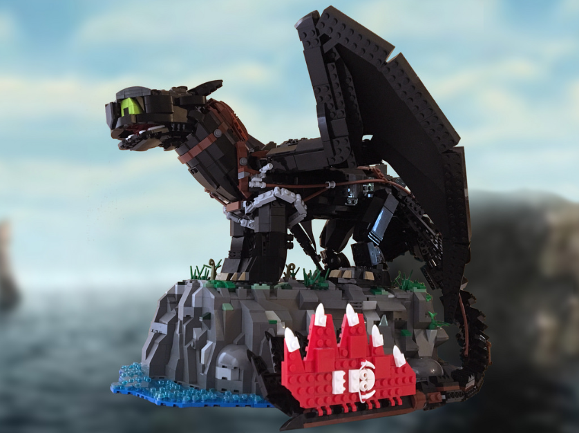 AnJ's Brick Blog: Moc Monday: Toothless