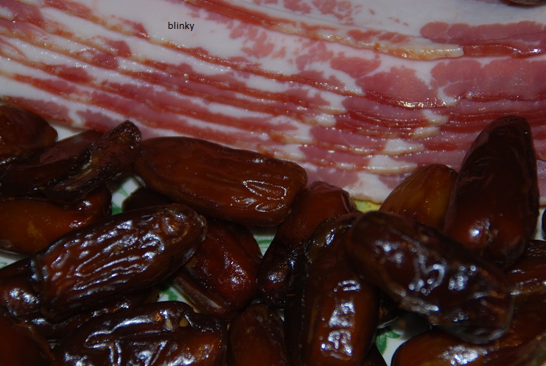 Las Recetas de Blinky: Datiles con bacón