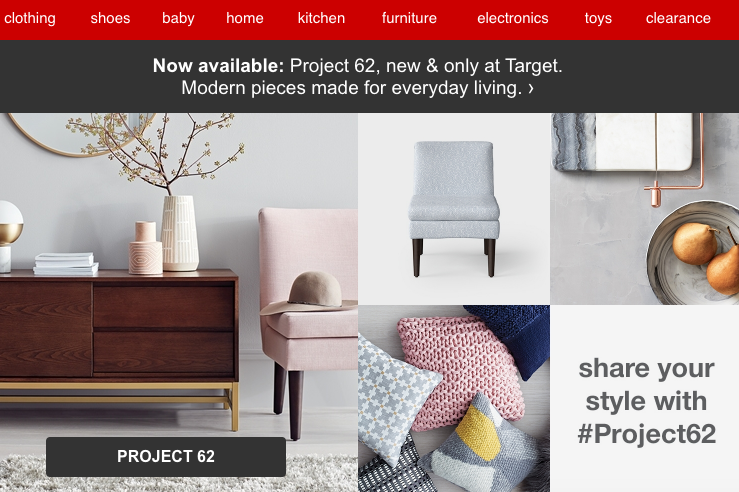 Target Addict: Have you checked out Project 62 yet?
