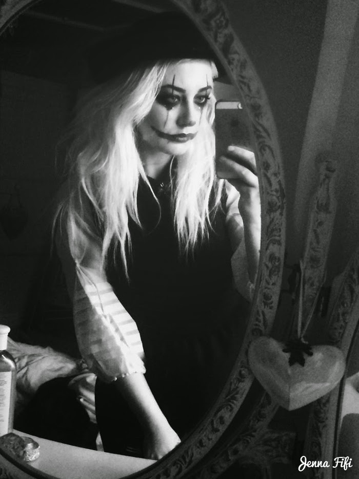 ‘Freak Show’ Halloween Makeup Tutorial and Costume – Jenna Fifi