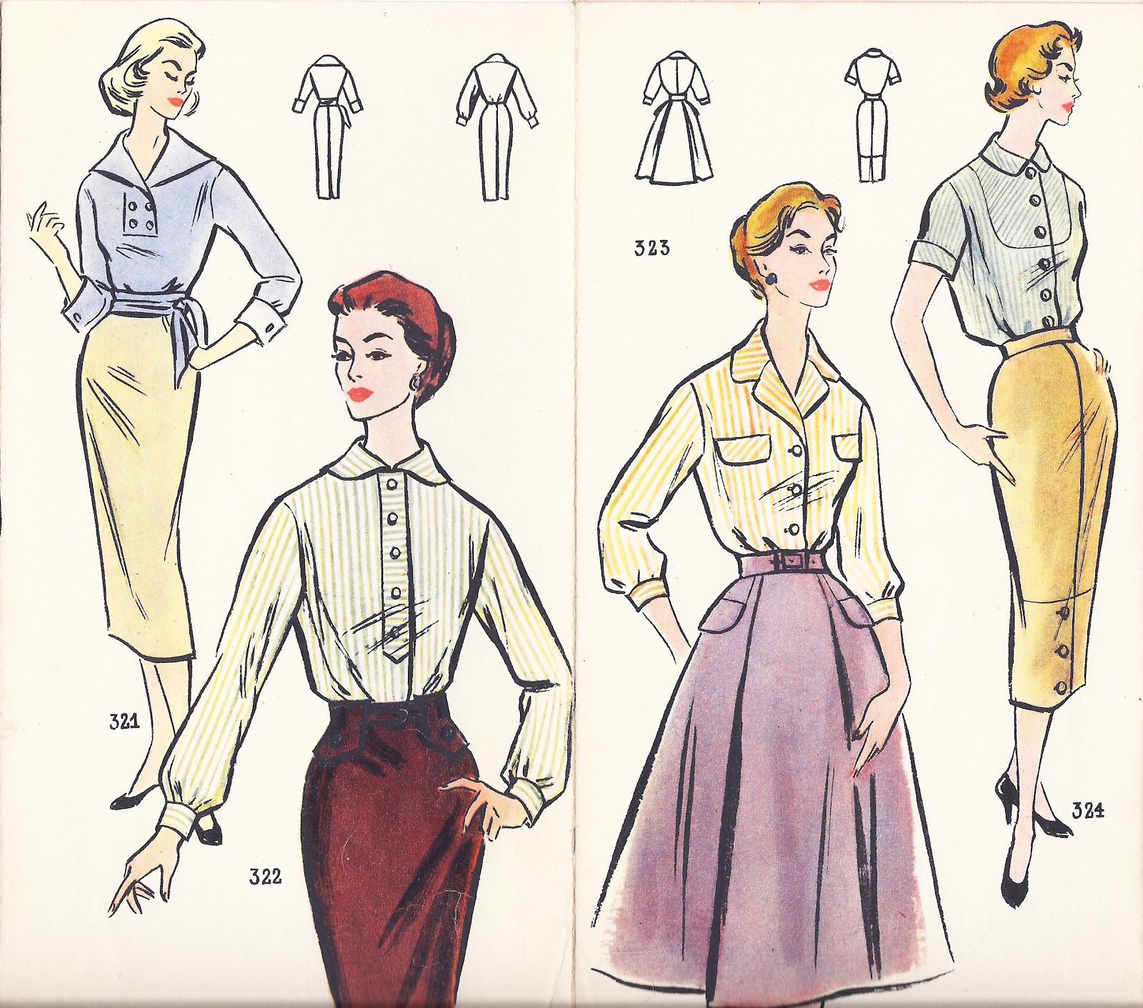 Architecture of Fashion: History of fashion - 1958