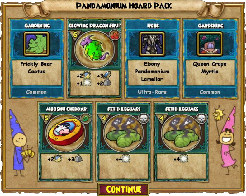 Wizard101 Pandamonium Hoard Pack Review - Swordroll's Blog | Wizard101 ...