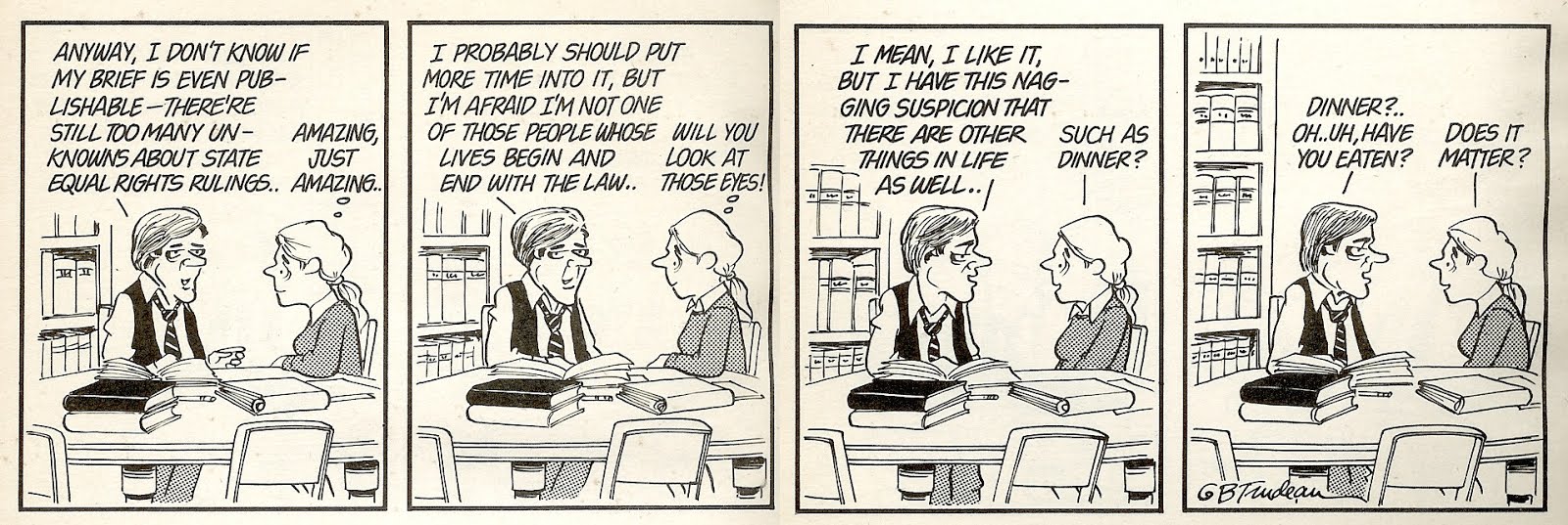 StreetLaughter: 462: Doonesbury: Andy Lippincott 1976