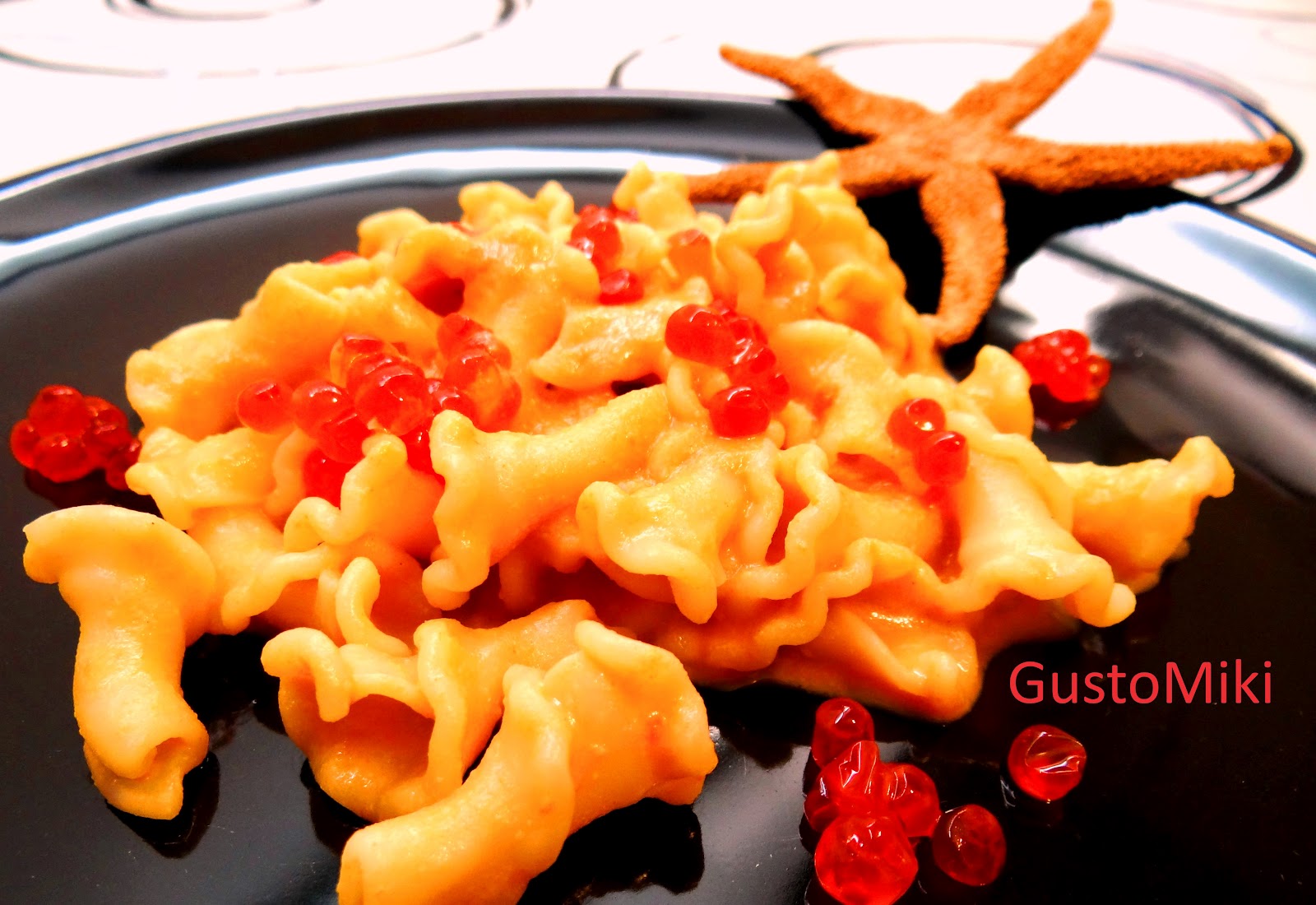 Pasta corallo ... il lato elegante del mare.