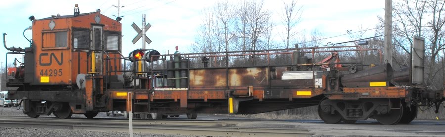 Trackside Treasure: CN Continuous Welded Rail Train