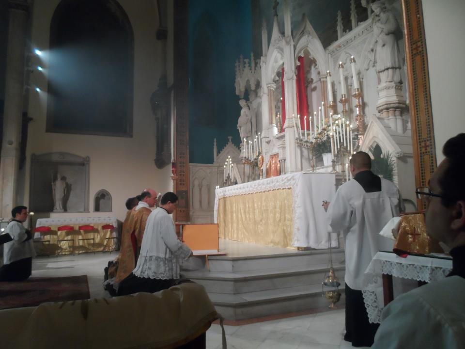 Traditional † Catholicism: 40 HOURS DEVOTION - CHURCH OF THE HOLY ...