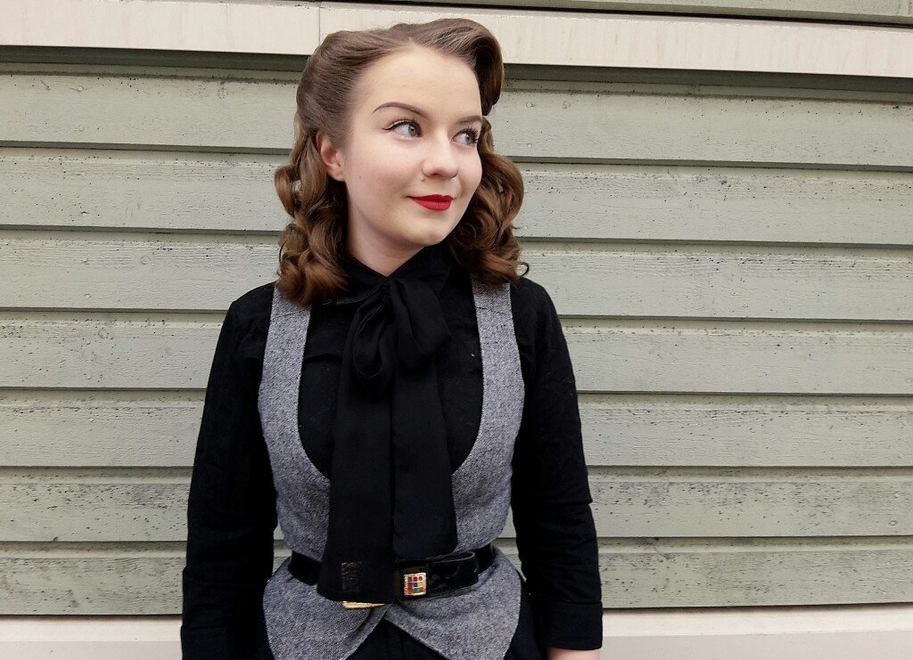 Miss Liida Inez: OOTD: 50s secretary