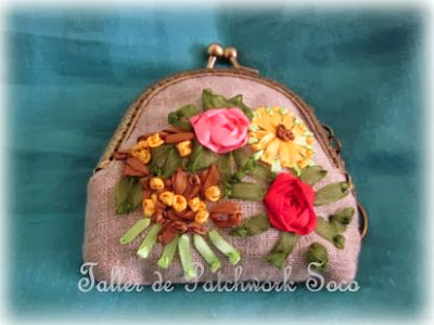 Patchwork Soco: Bordado con cintas