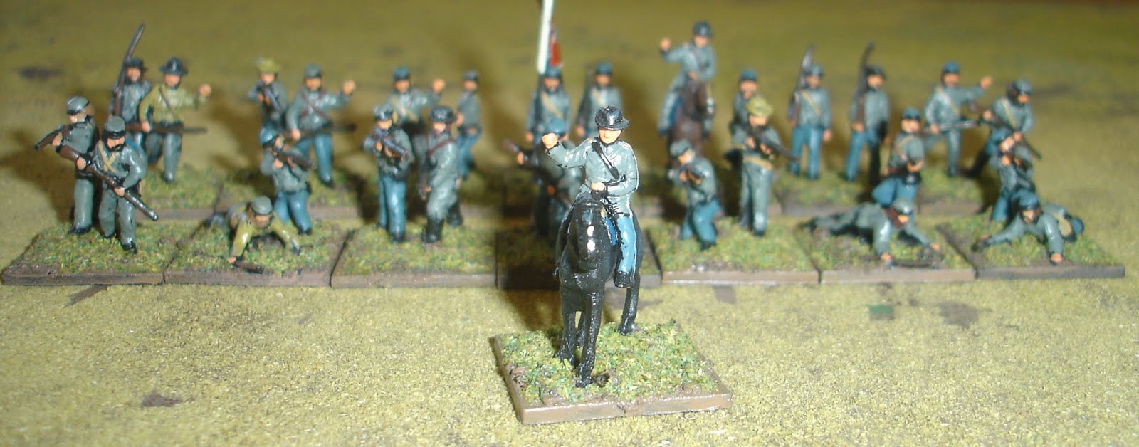 One Sided Miniature Wargaming Discourse: Airfix Confederates