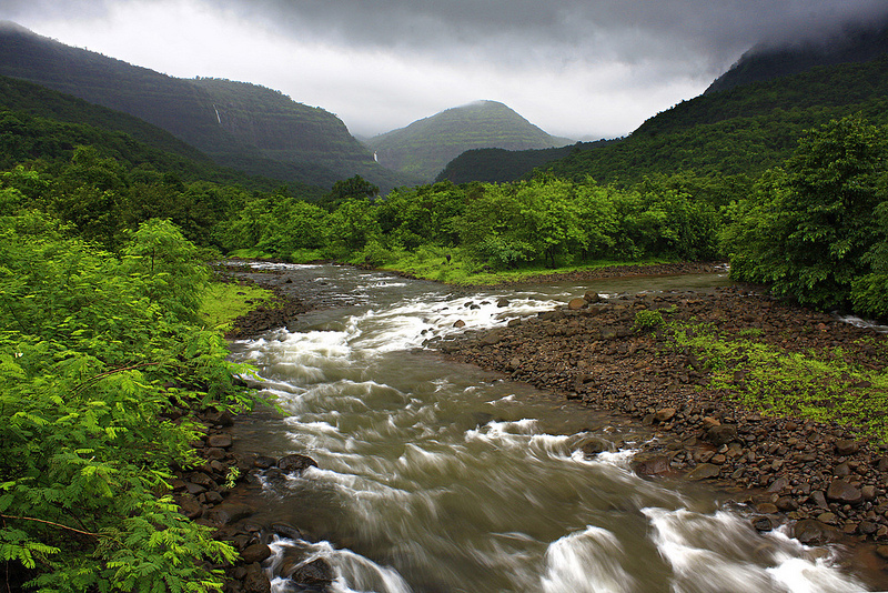 Indian Ghats and All Shade of Green Nature