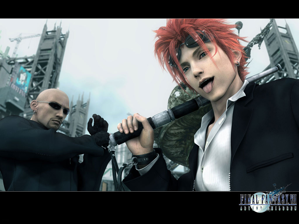 Final Kingdom: Reno/ Rude FFVII Wallpaper