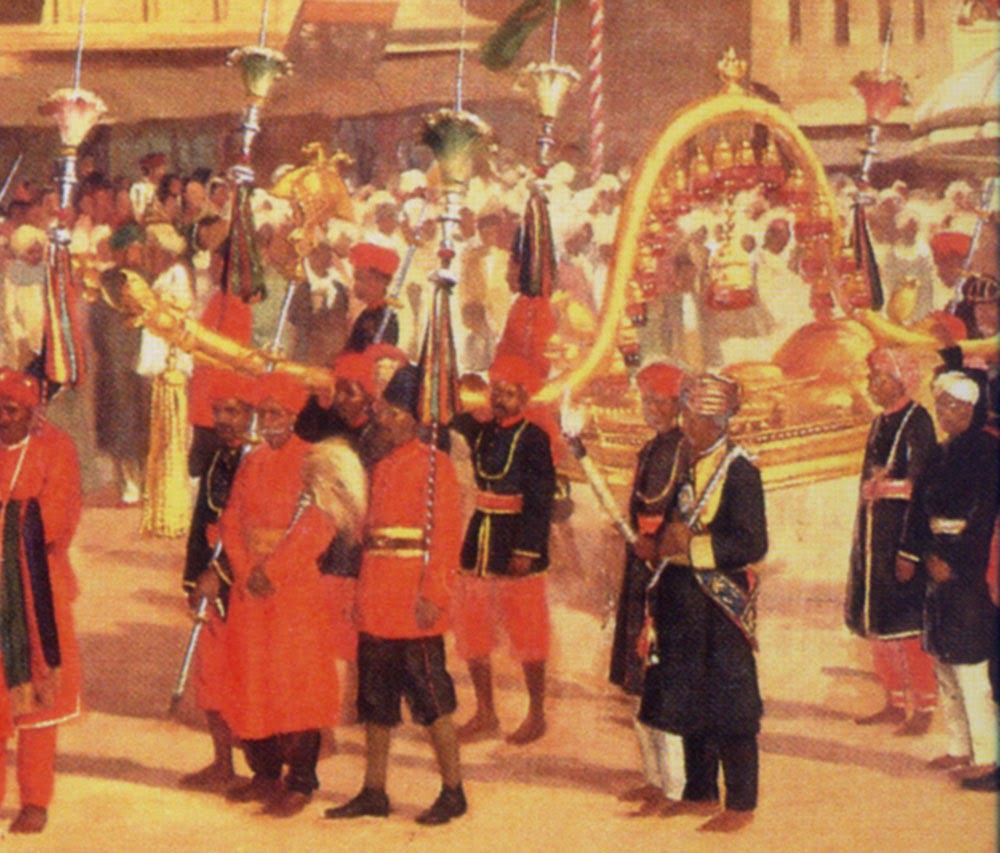 Bombe Mane - Ramsons' House of Dolls: Golden Palanquin of Wodeyars