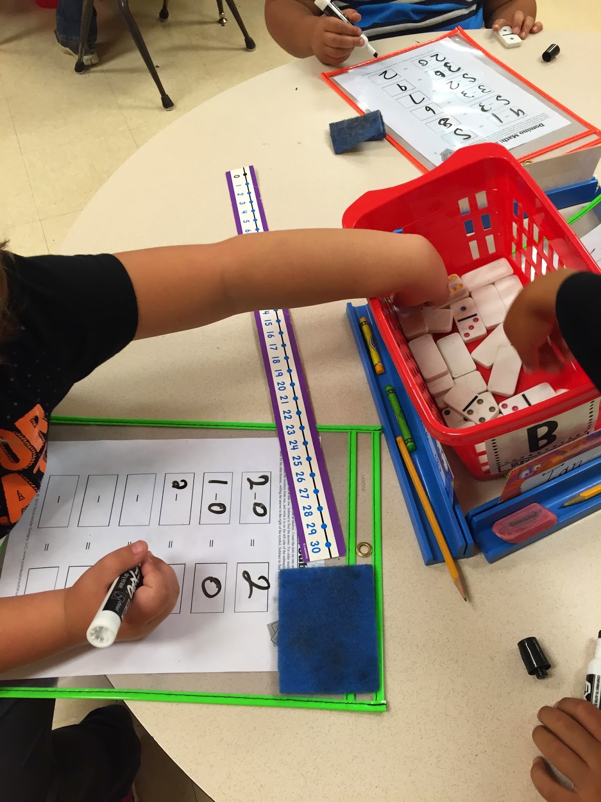 FIRST GRADE MON-STARS: Subtraction Math Centers
