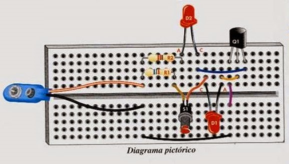 electronica para dummies: Probador de transistores NPN