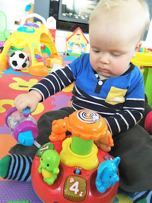 PRODUCT REVIEW: VTECH PUSH AND PLAY SPINNING TOP | The Beauty ...