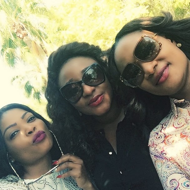Nollywood by Mindspace: LIVING THE LIFE! INI EDO SPOTTED AT BURJ AL ARAB IN DUBAI