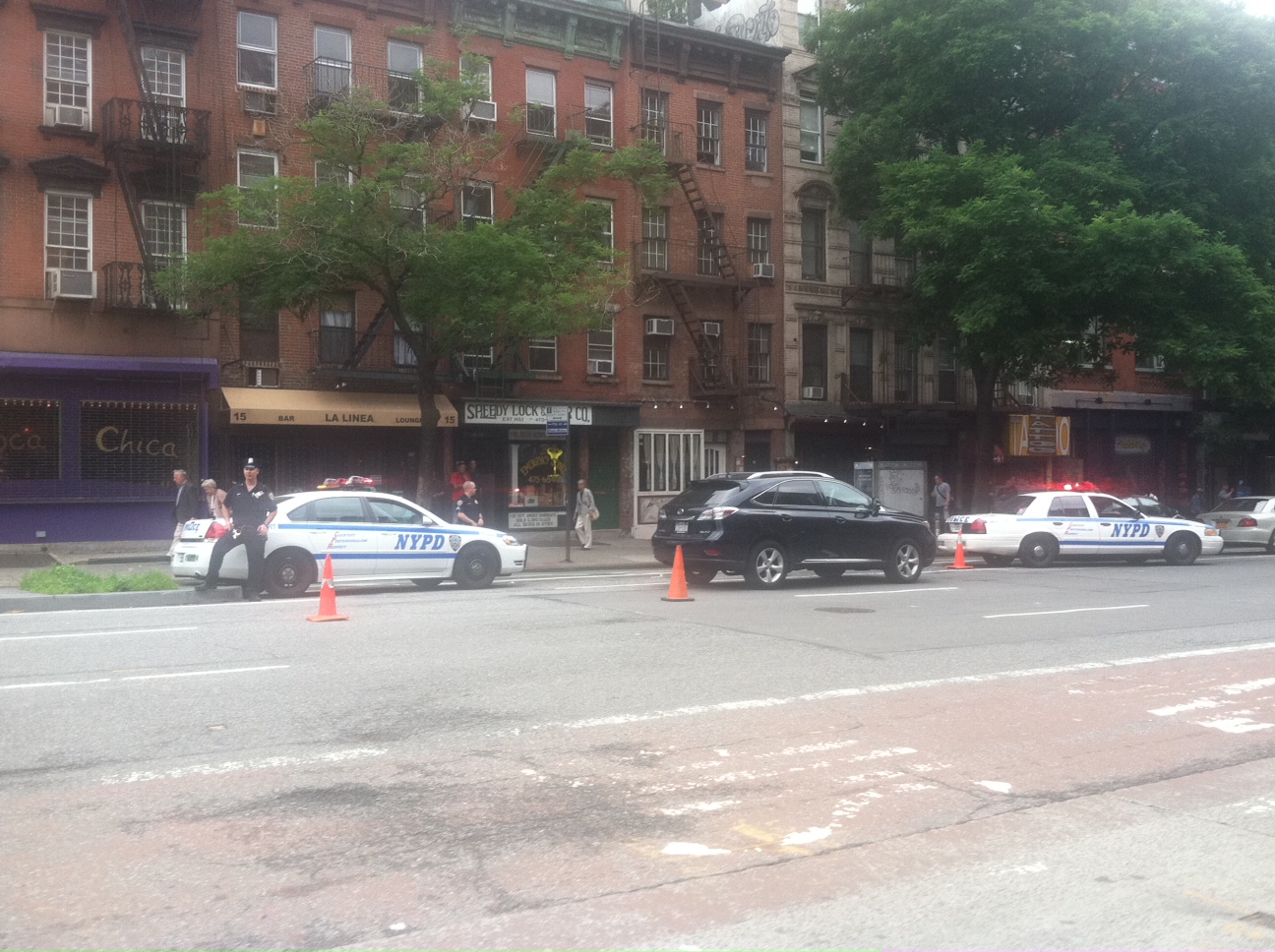 EV Grieve: NYPD checkpoint on First Avenue