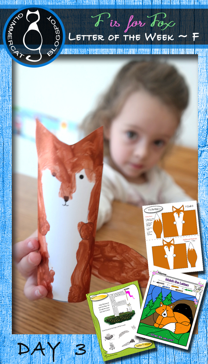 Glimmercat Education: F is for Fox