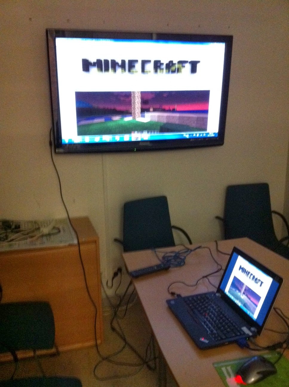 Gamification, could that work?: Geometry in Minecraft