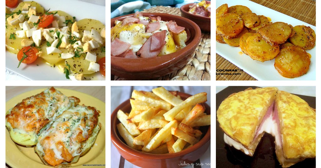6 RECETAS CON PATATAS FÁCILES Y ECONÓMICAS II | ¡¡A COCINEAR!! Recetas ...