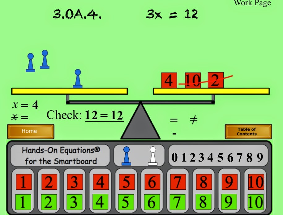 Mrs. L's Leveled Learning: Pre-Algebra Manipulatives and Apps