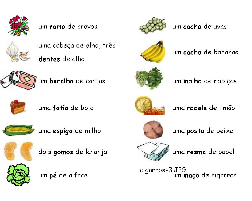 Um "poquino" de Português: vocabulario